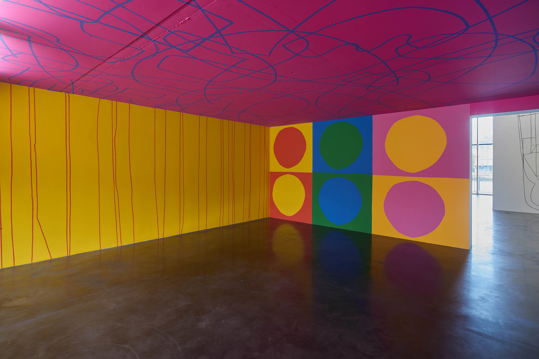 Paintings and Wall Drawings | Hense - Alex Brewer